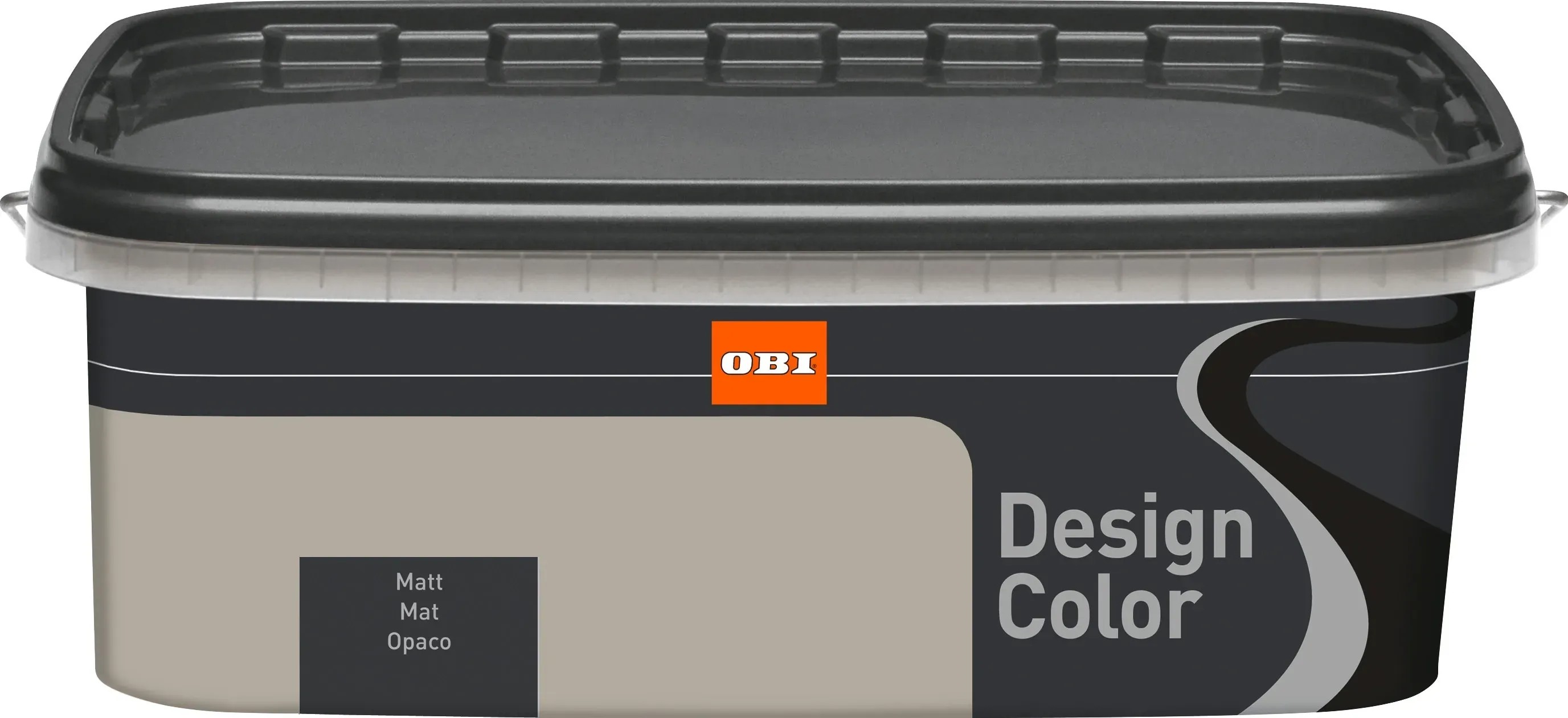 Idropittura OBI Design Color 2,5 l opaco grigio stone acquista da OBI