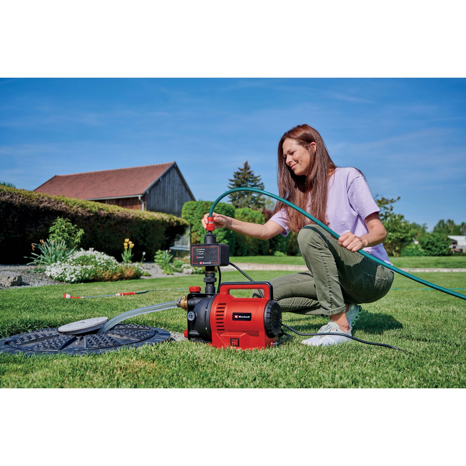 Pressostato regolazione elettronica Einhell per pompe giardino acquista ...