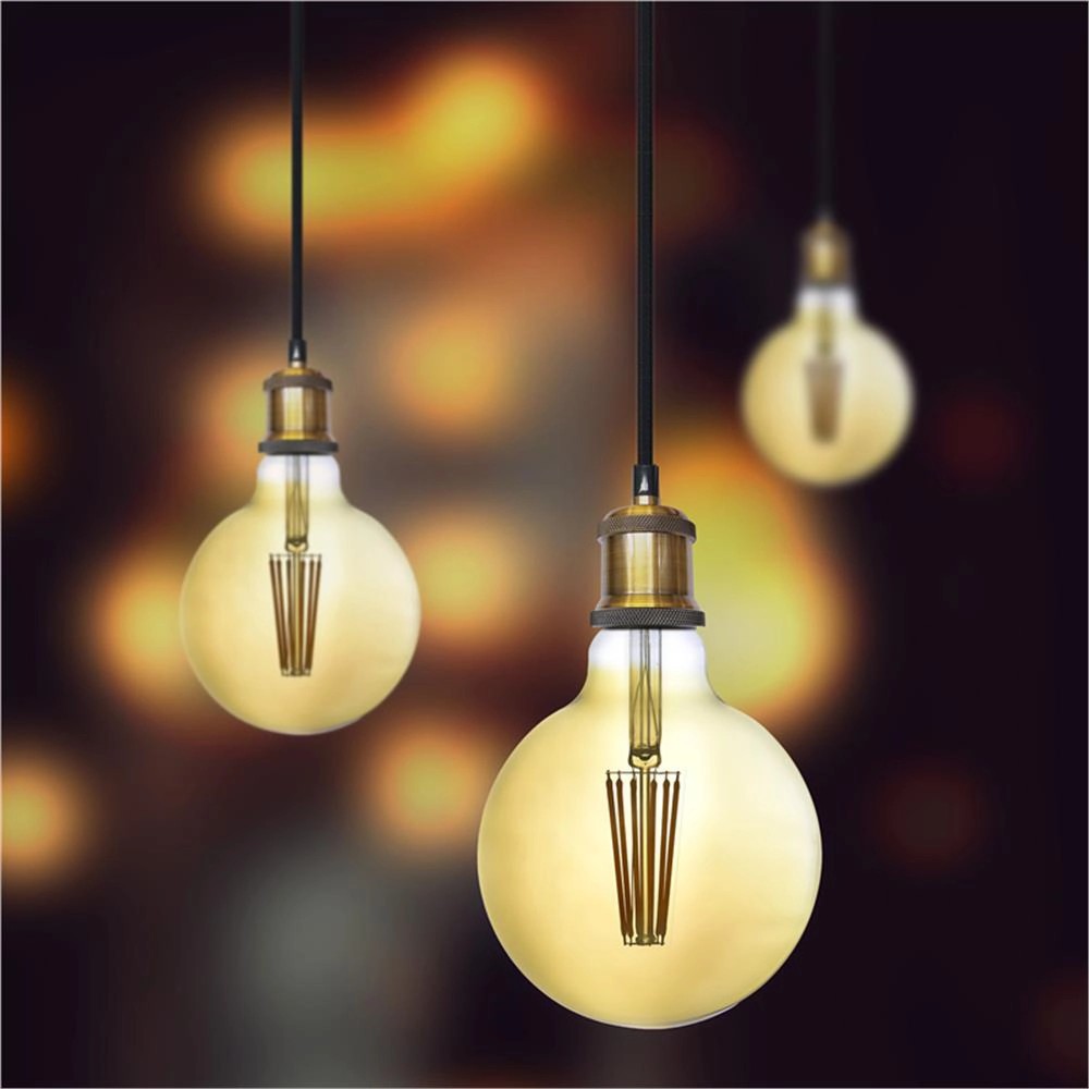 Portalampadina E27 sospeso oro 1,5 m max.60W acquista da OBI