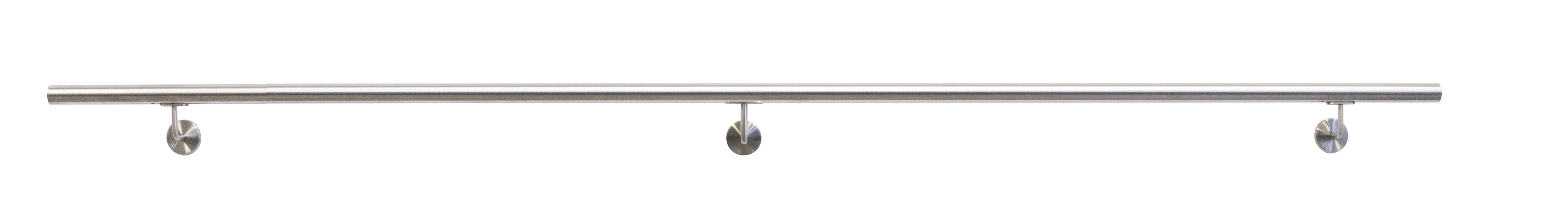 Corrimano 3 m acciaio inox satinato con kit di montaggio | OBI