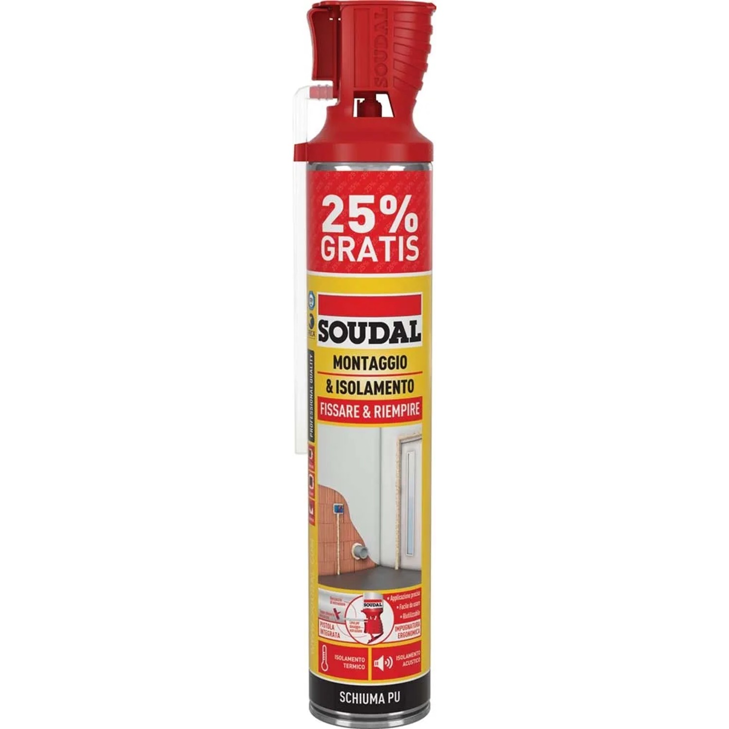 Schiuma poliuretanica Genius Gun 750 ml acquista da OBI