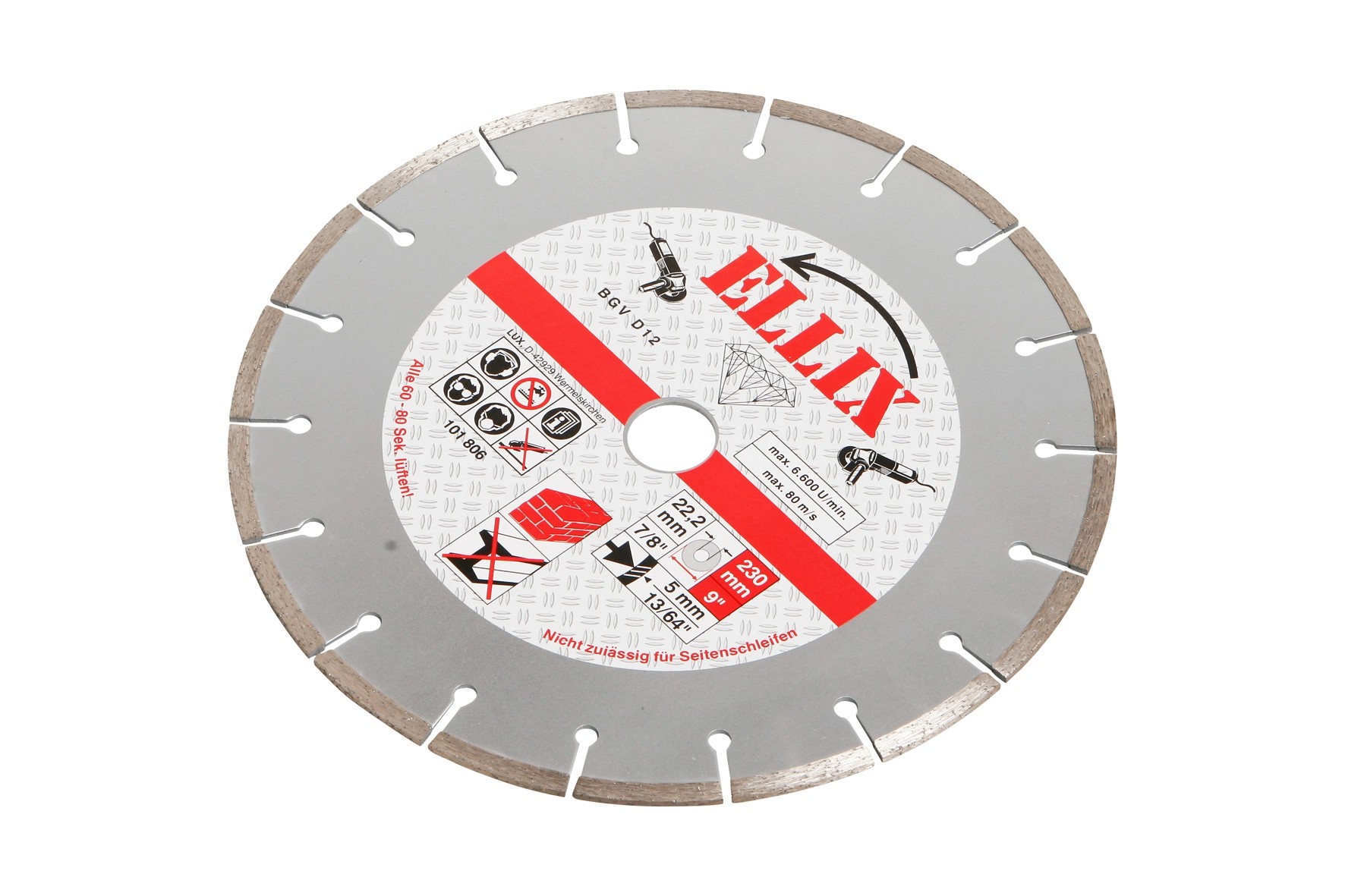 Disco diamantato universale LUX 230 mm acquista da OBI