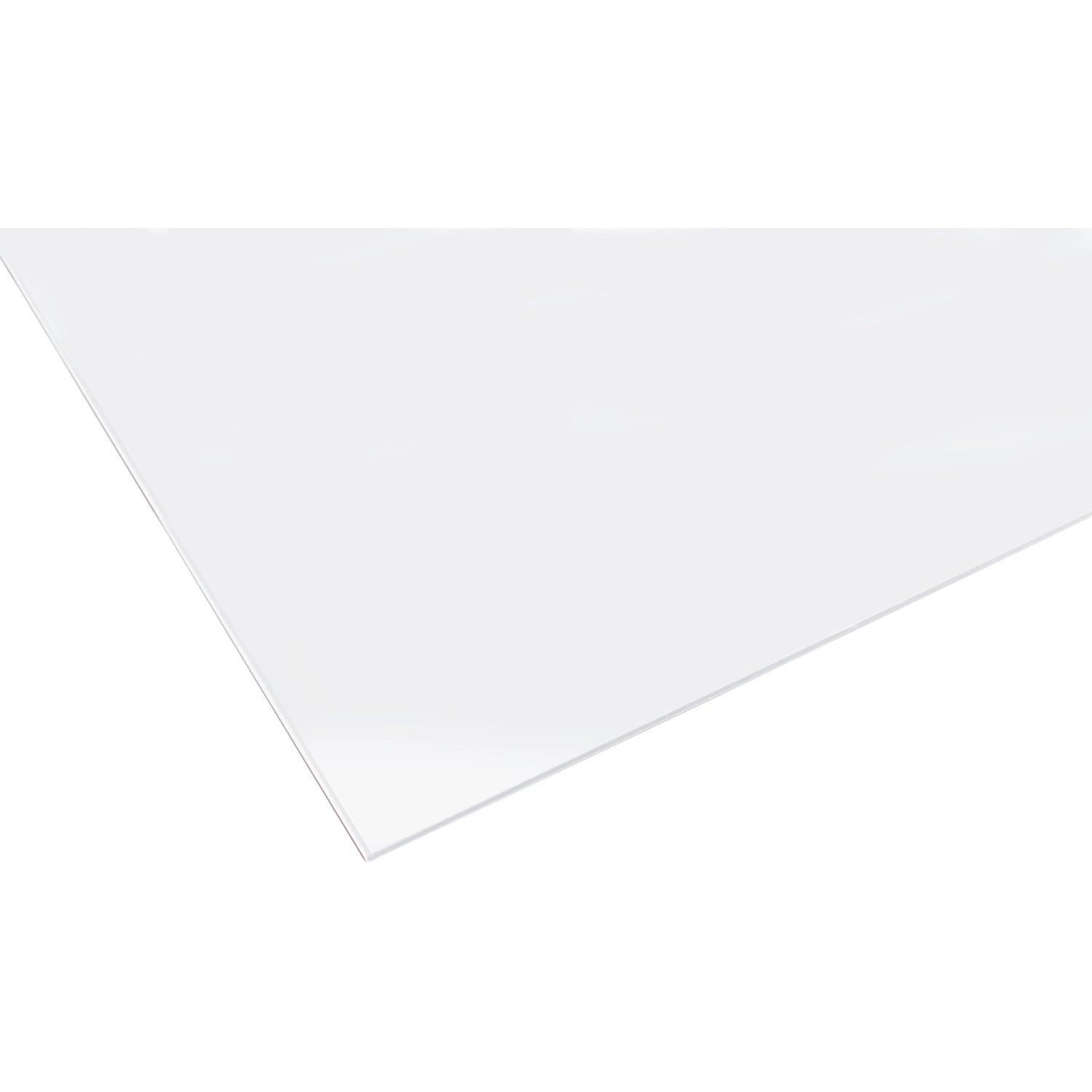 Lastra in vetro sintetico liscio Poliver 100x200 cm sp 2,5 mm ...