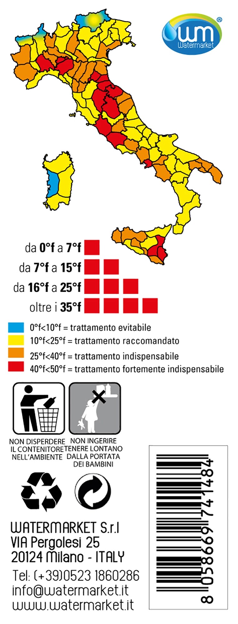 Kit Test durezza acqua 5 pz acquista da OBI