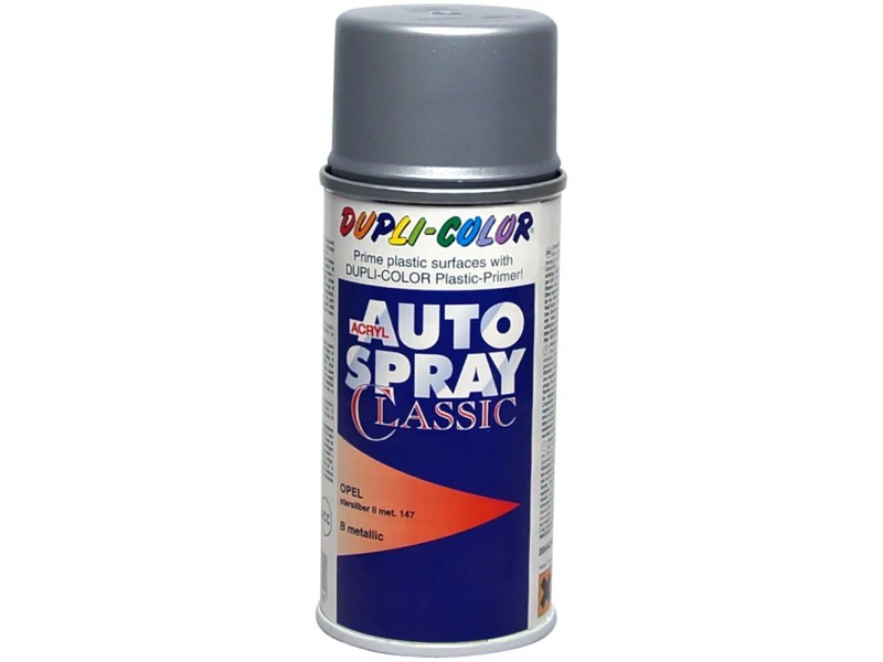 Vernice spray argento 147 per carrozzeria tinte originali Opel 150 ml ...