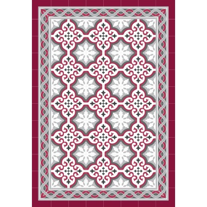 Tovaglietta americana disegno cementina rossa 45x30 cm acquista da OBI