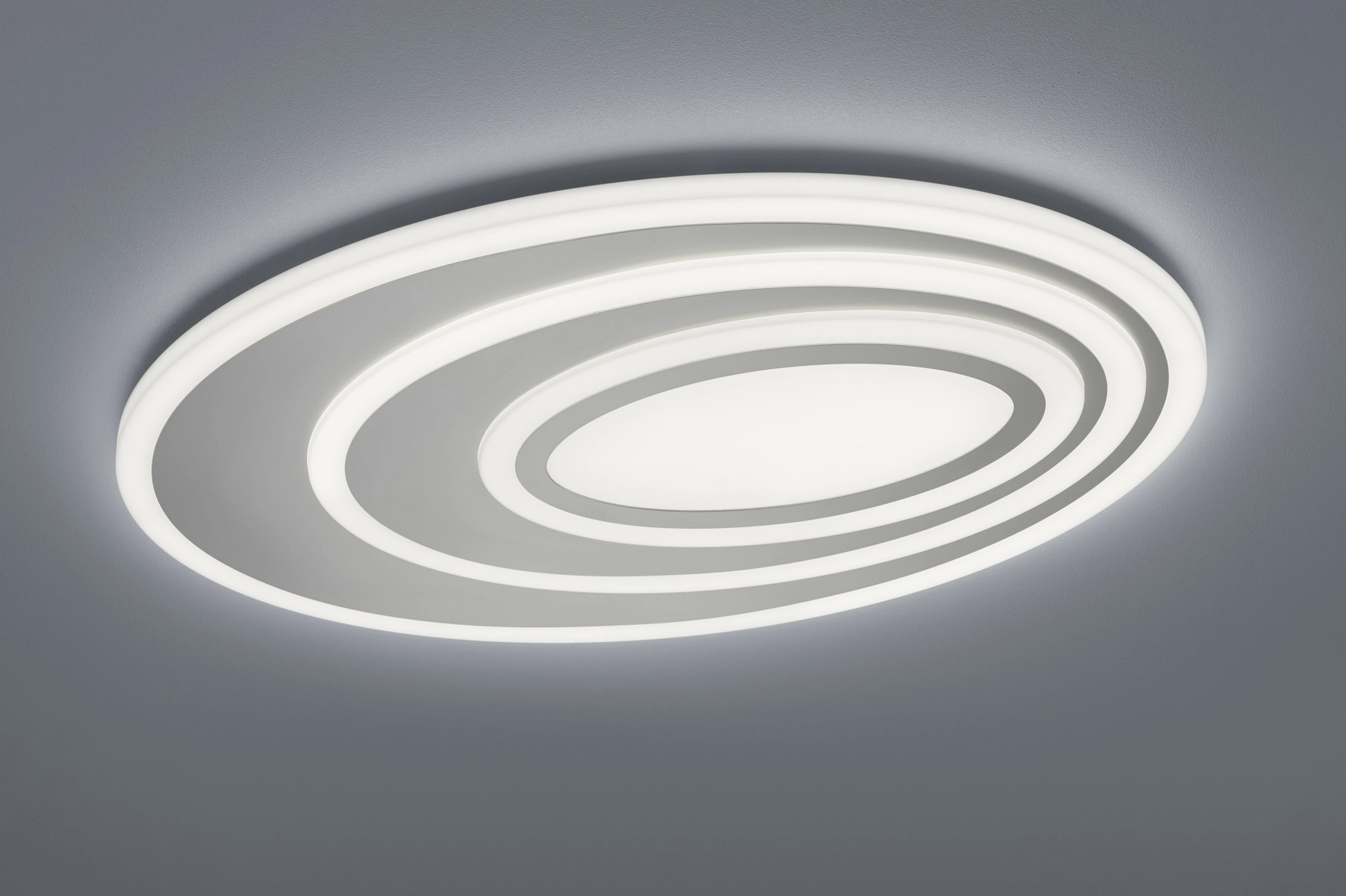 Plafoniera led Subara ellittica 3D 58W 1x5400lm 3000 - 5500K acquista ...