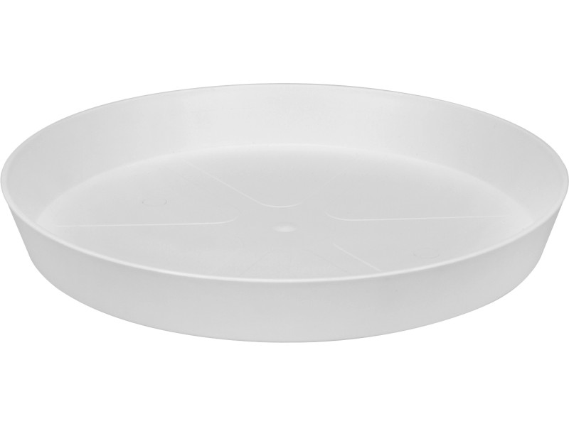 Sottovaso rotondo Loft urban Elho Ø 34 cm bianco | OBI