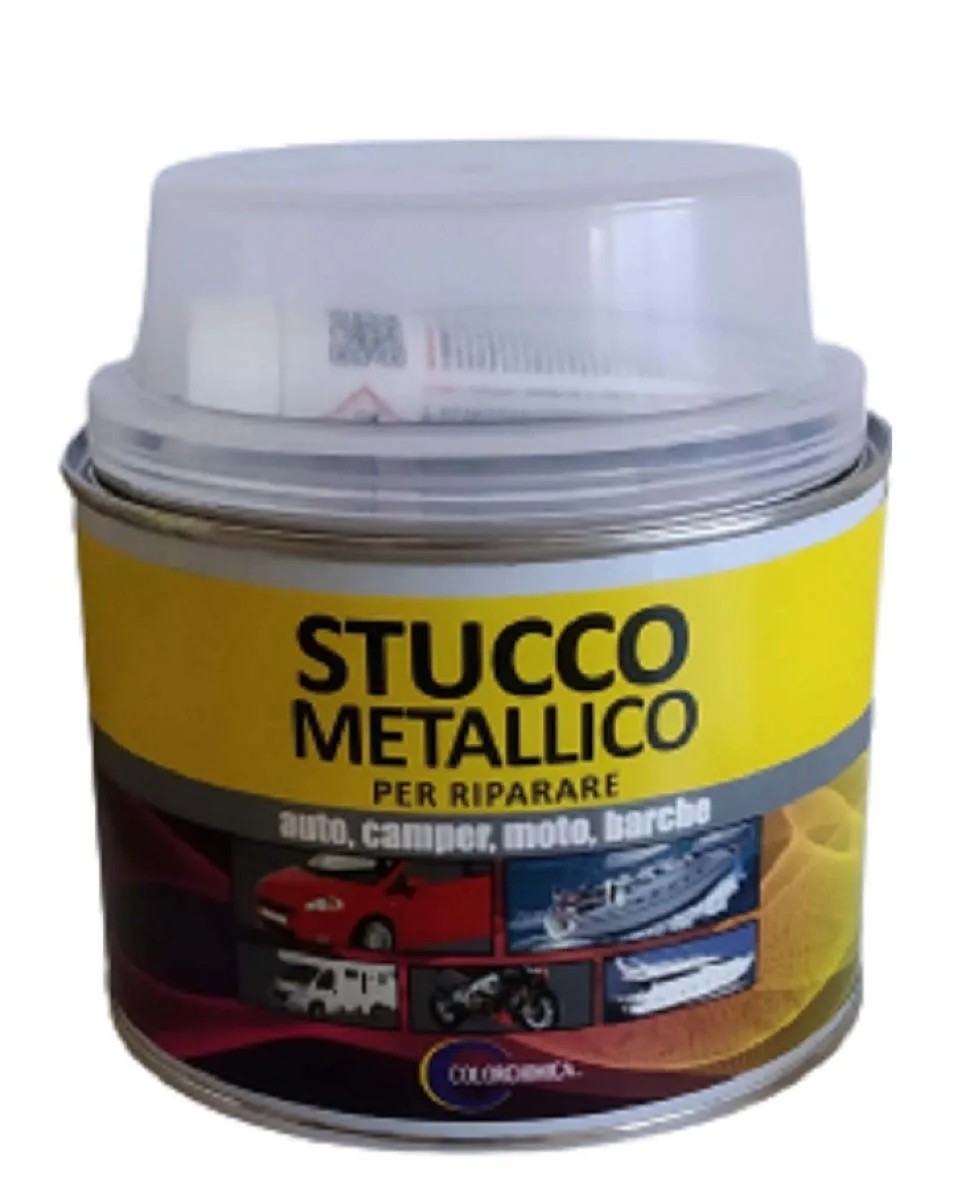 Stucco bicomponente per metalli 500 ml | OBI