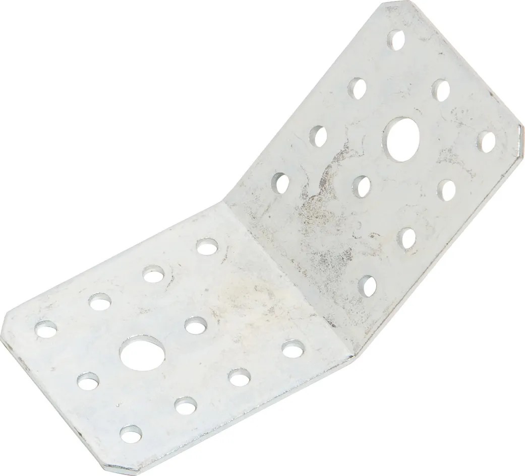 Staffa angolare inclinata 45° acciaio zincato 70x70x55 mm acquista da OBI