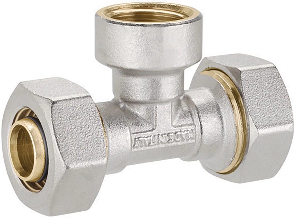 Raccordo a "T" femmina 1/2" x Ø 16 mm