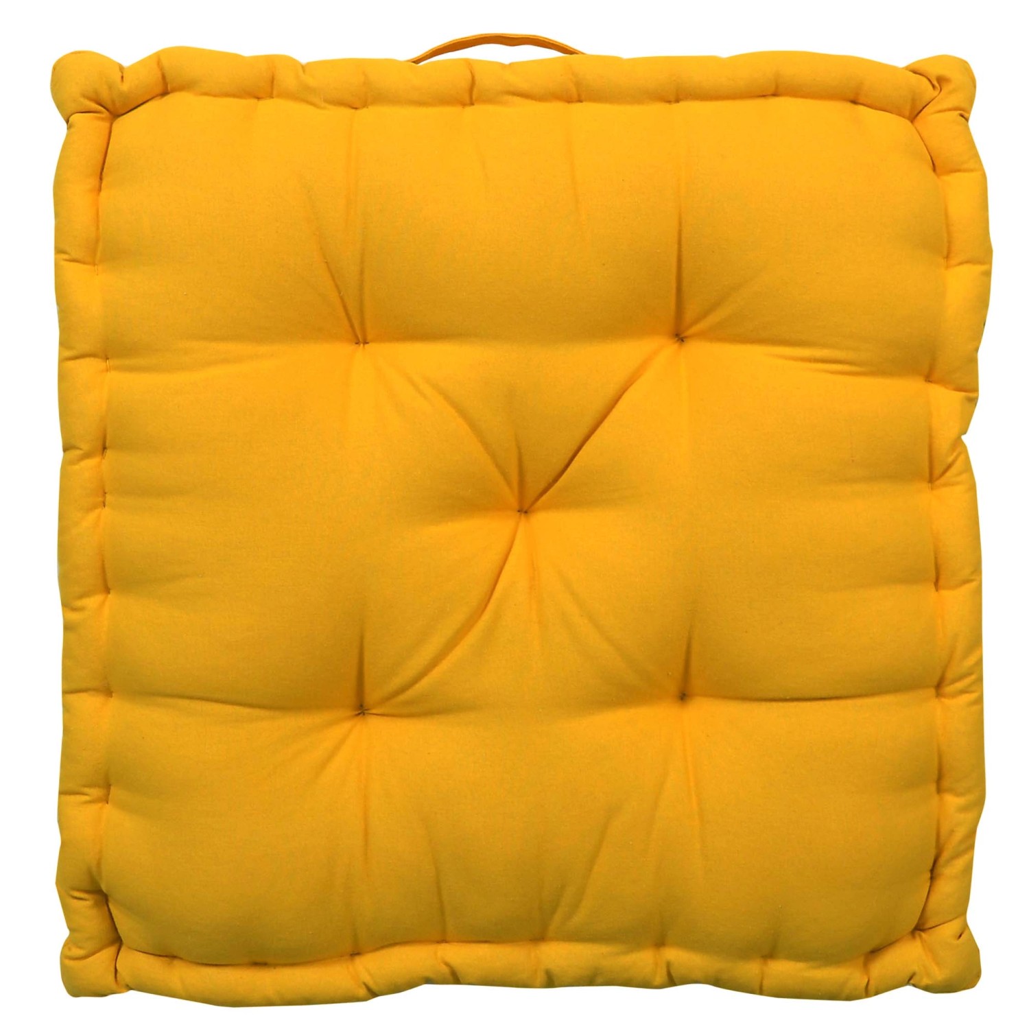 Cuscino da pavimento Futon colore giallo 60x60 cm acquista da OBI