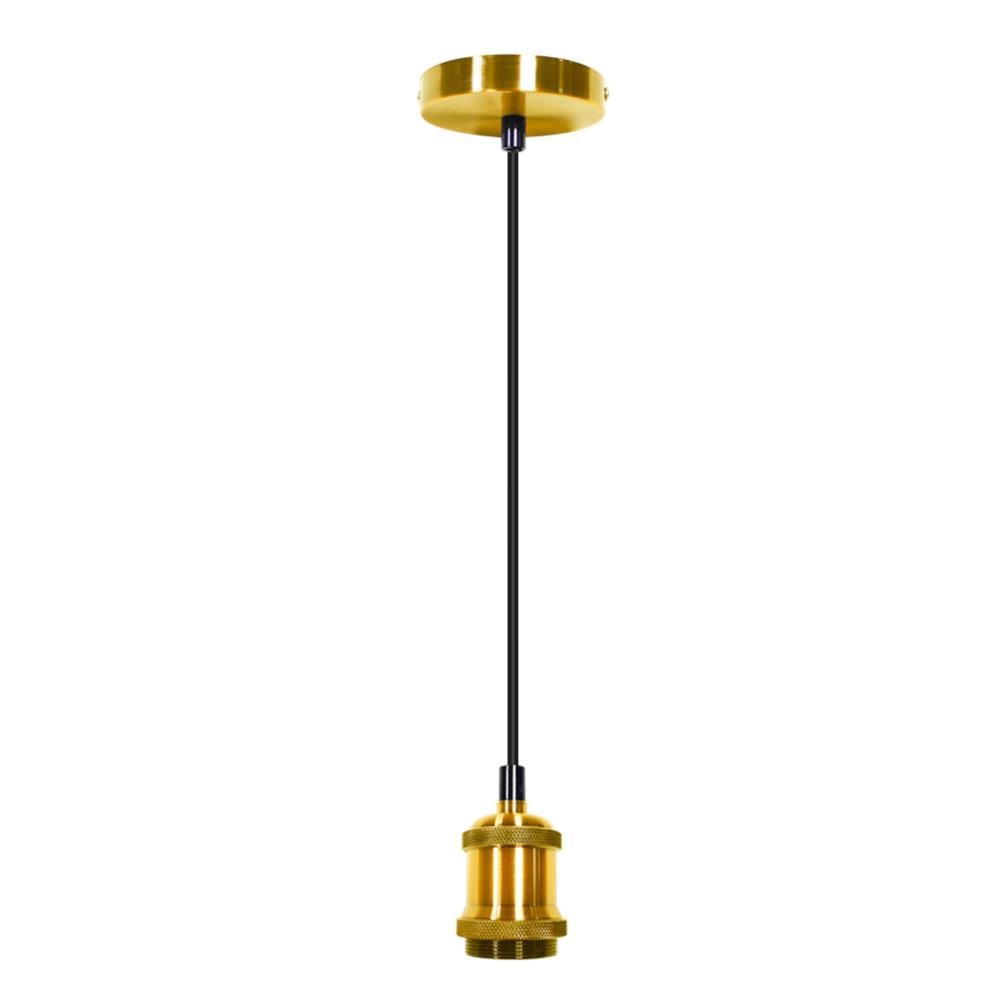 Portalampadina E27 sospeso oro 1,5 m max.60W acquista da OBI