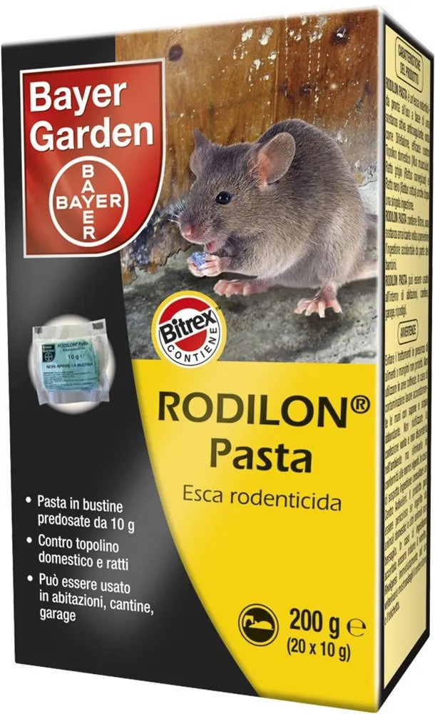 Bayer Garden rodenticida Rodilon pasta acquista da OBI