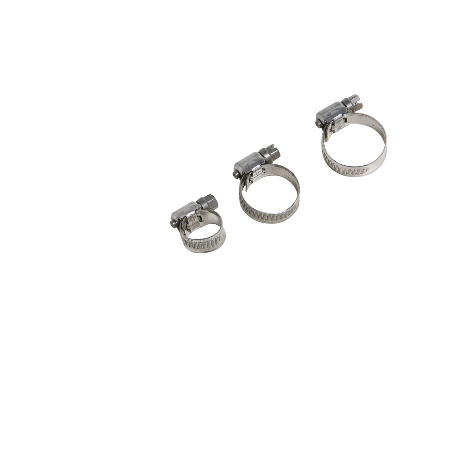 Fascette stringitubo in acciaio inox 10-27 mm 15 pezzi acquista da OBI