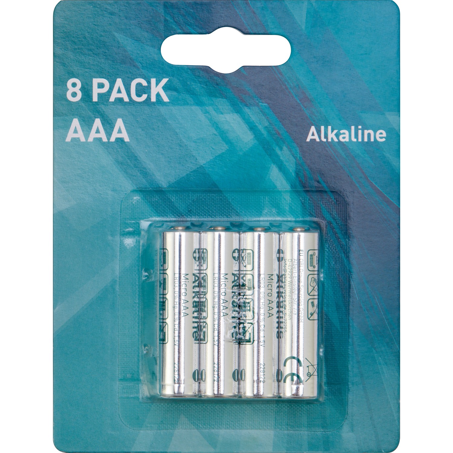 Batterie Micro AAA Alcaline 8 pz acquista da OBI