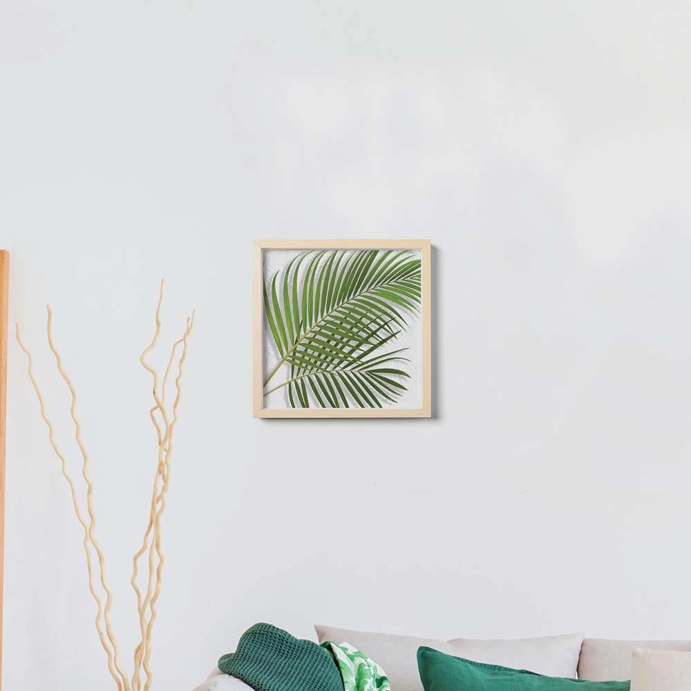 Quadro in plexi effetto 3D palm leaves 30x30x3,5 cm acquista da OBI