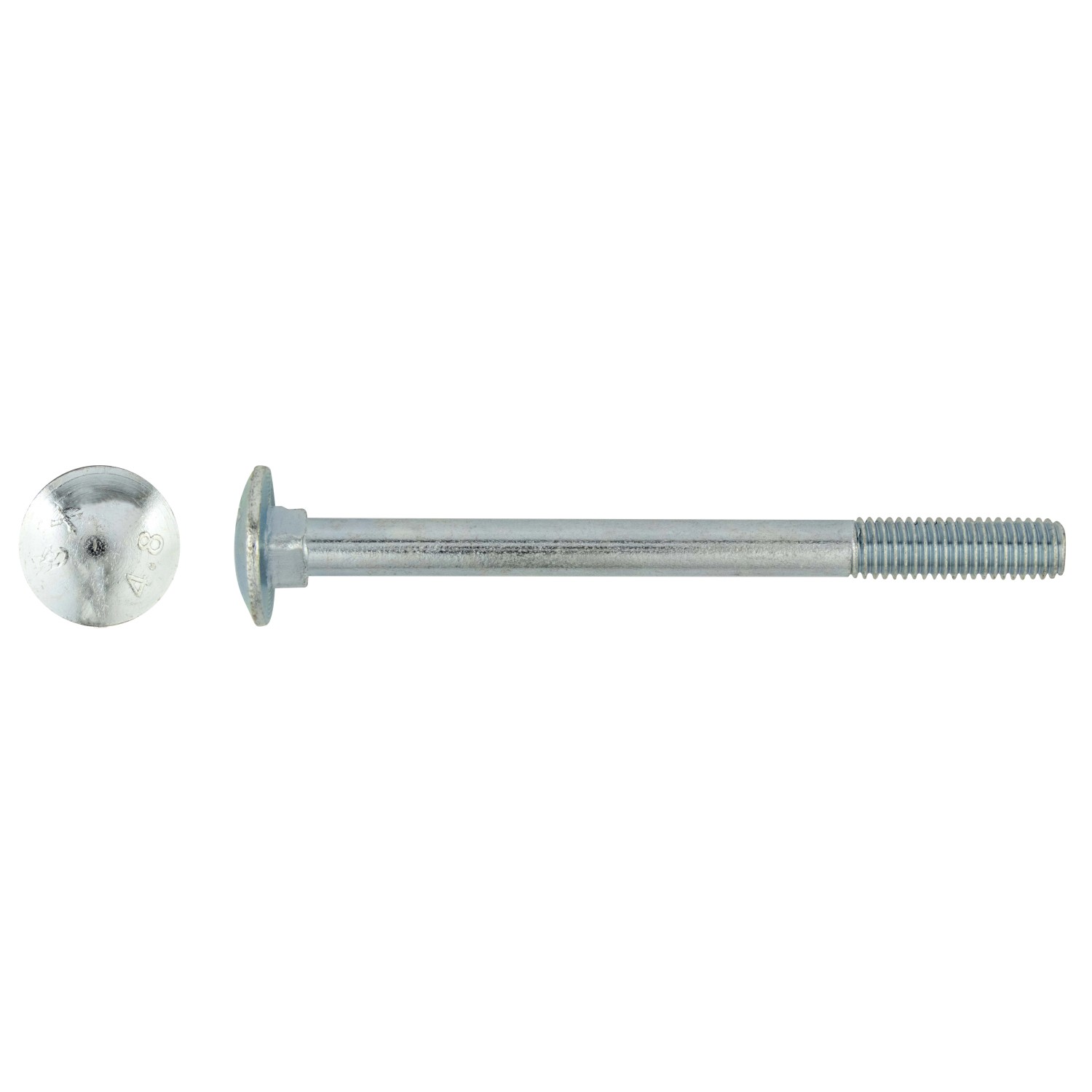 Vite per ferro testa tonda zincata DQ DIN 603 mm 6 x 40 confez. 4 pz ...