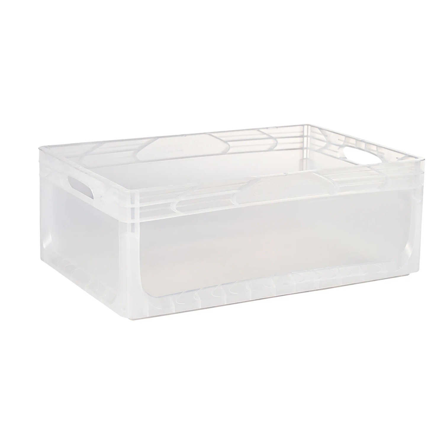 Contenitore in plastica Eurobox 60x40x22 cm trasparente acquista da OBI