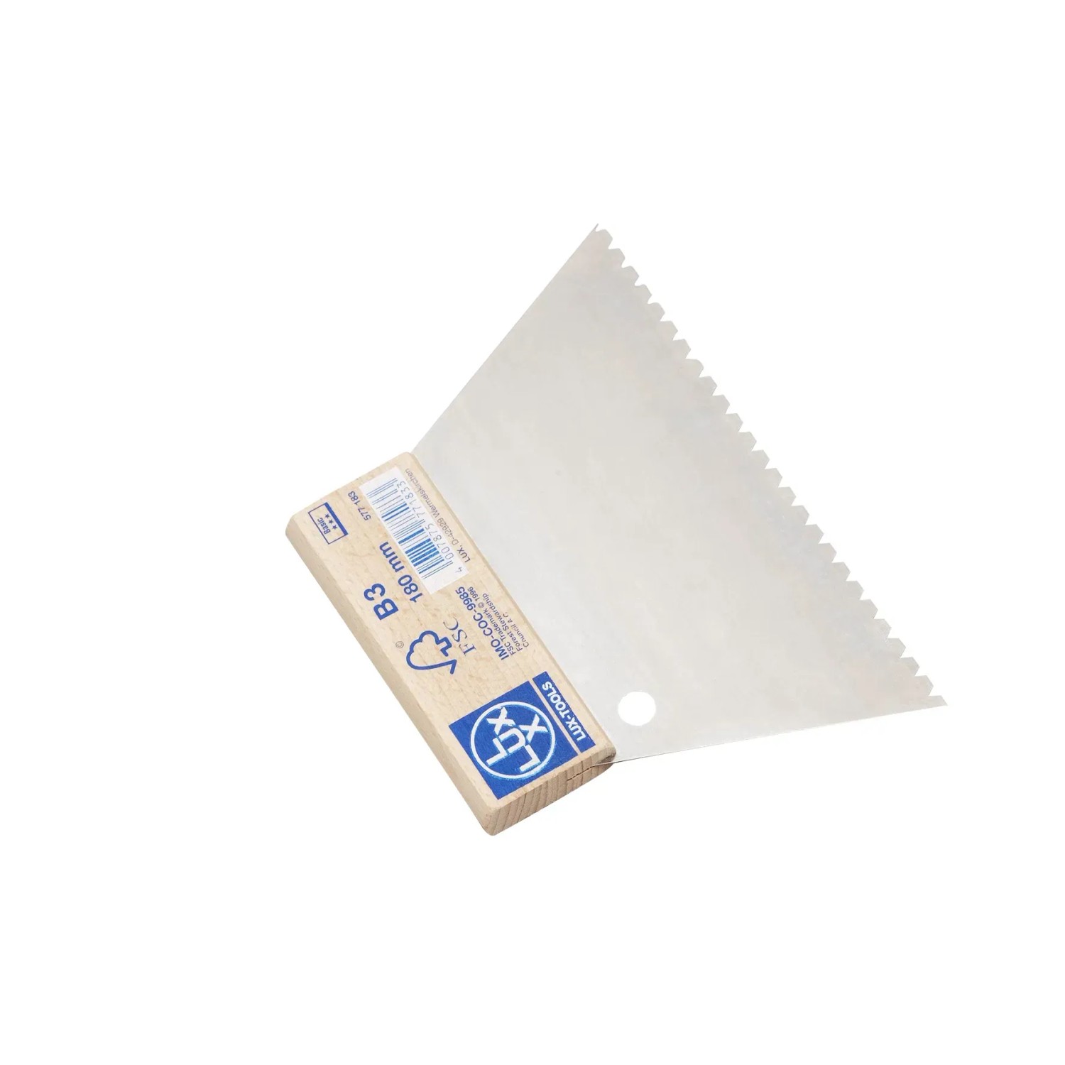 Spatola dentata LUX-TOOLS Classic B3 180 mm acquista da OBI