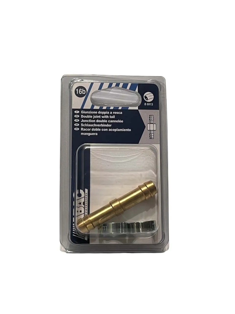 Giunzione doppia a resca Abac Ø 8x13 mm con fascette acquista da OBI