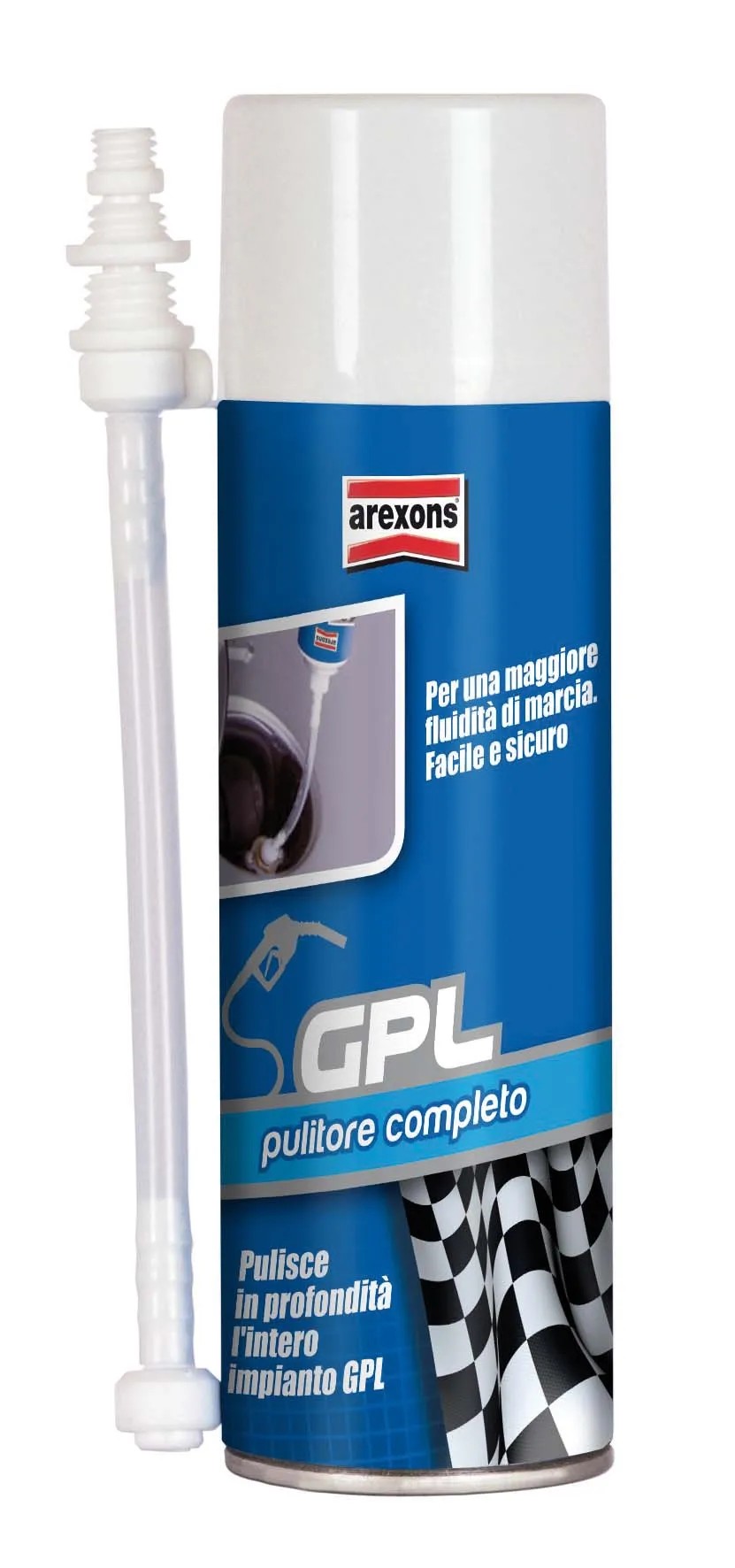 AREXONS additivo GPL pulitore completo sistema di alimentazione 120 ml ...