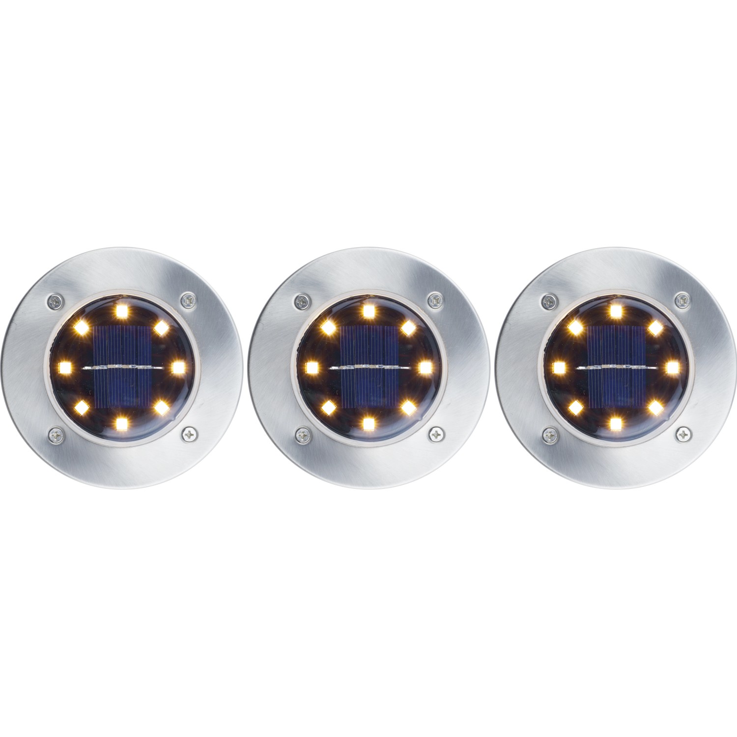 Segnapasso solare 3 pezzi 8xLED acquista da OBI