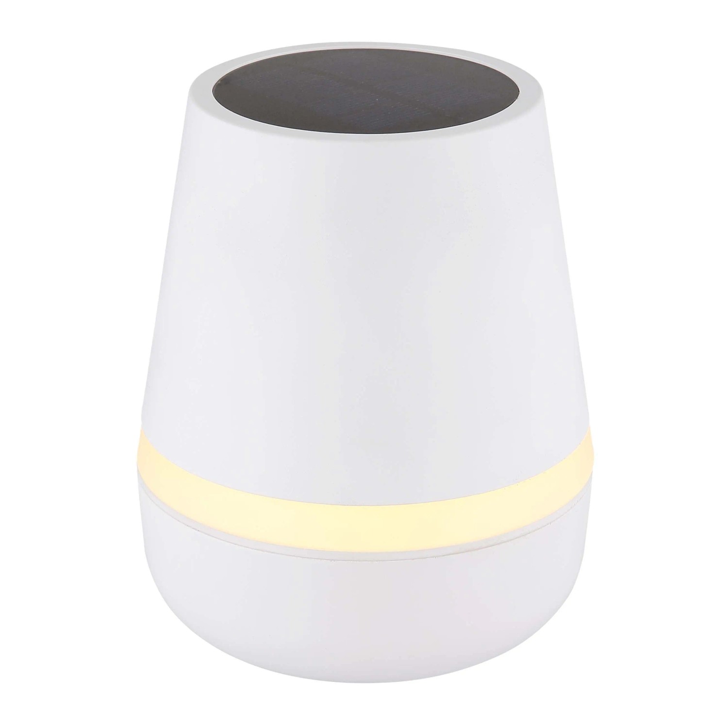 Lampada solare plastica 10xLED 800mAh 3,7V Ø110x250mm bianco satinato acquista da OBI