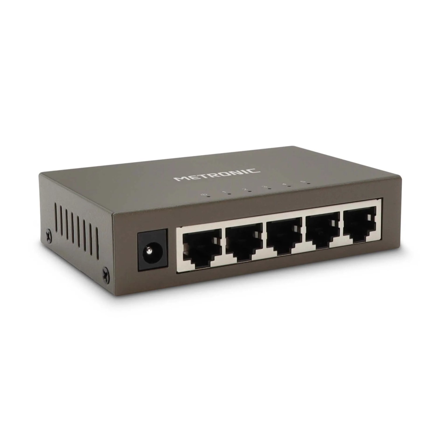 Switch rete Metronic 5 porte RJ45 alimentato 1 Gbit acquista da OBI