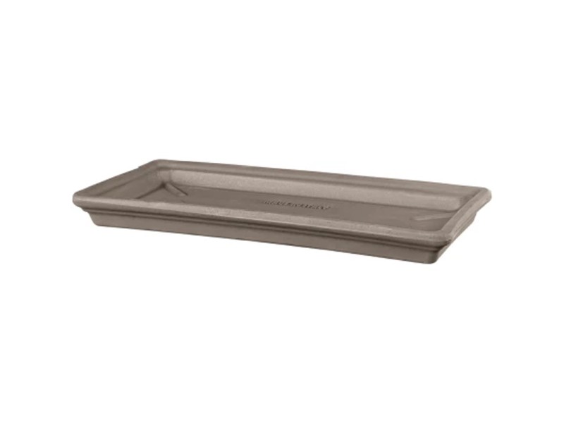 Sottovaso rettangolare Deroma standard 42 cm tortora acquista da OBI
