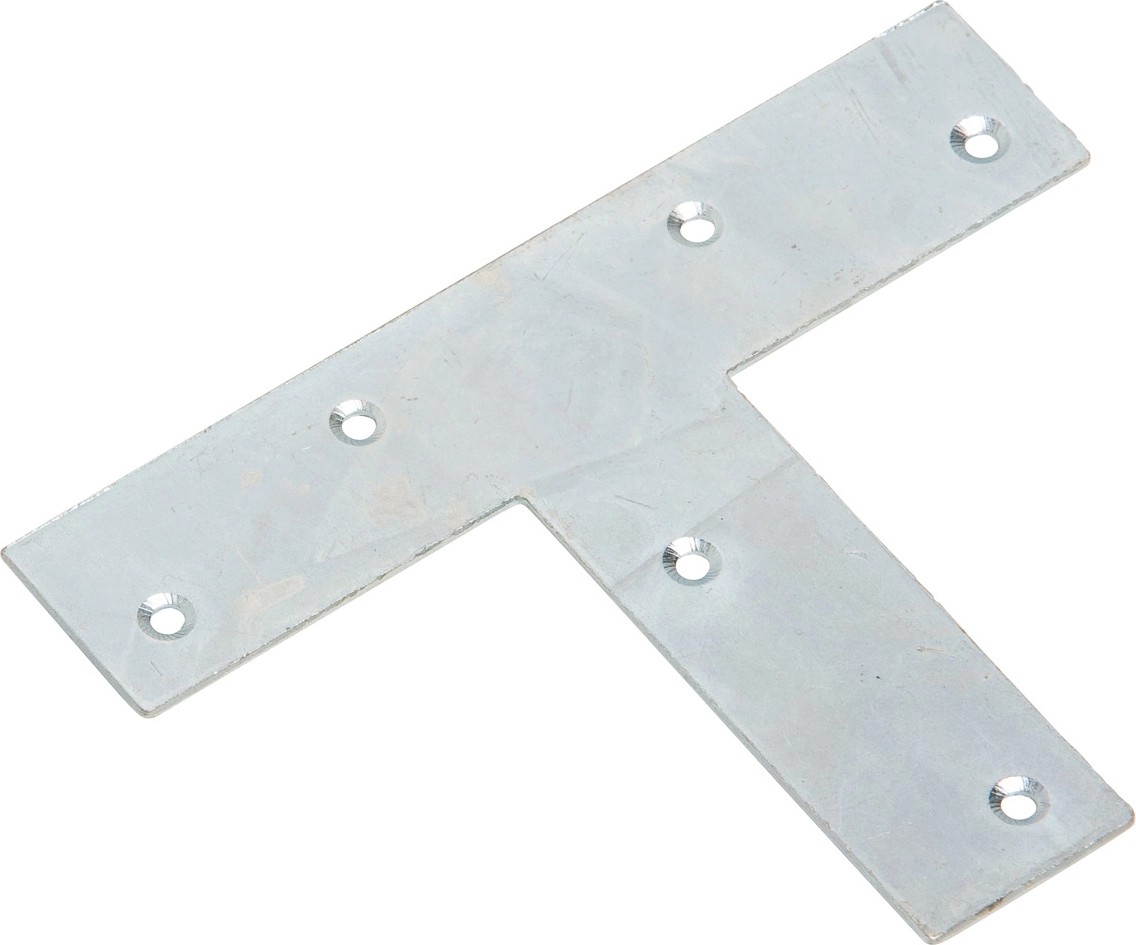 Staffa a T acciaio zincato 140x110x30 mm acquista da OBI