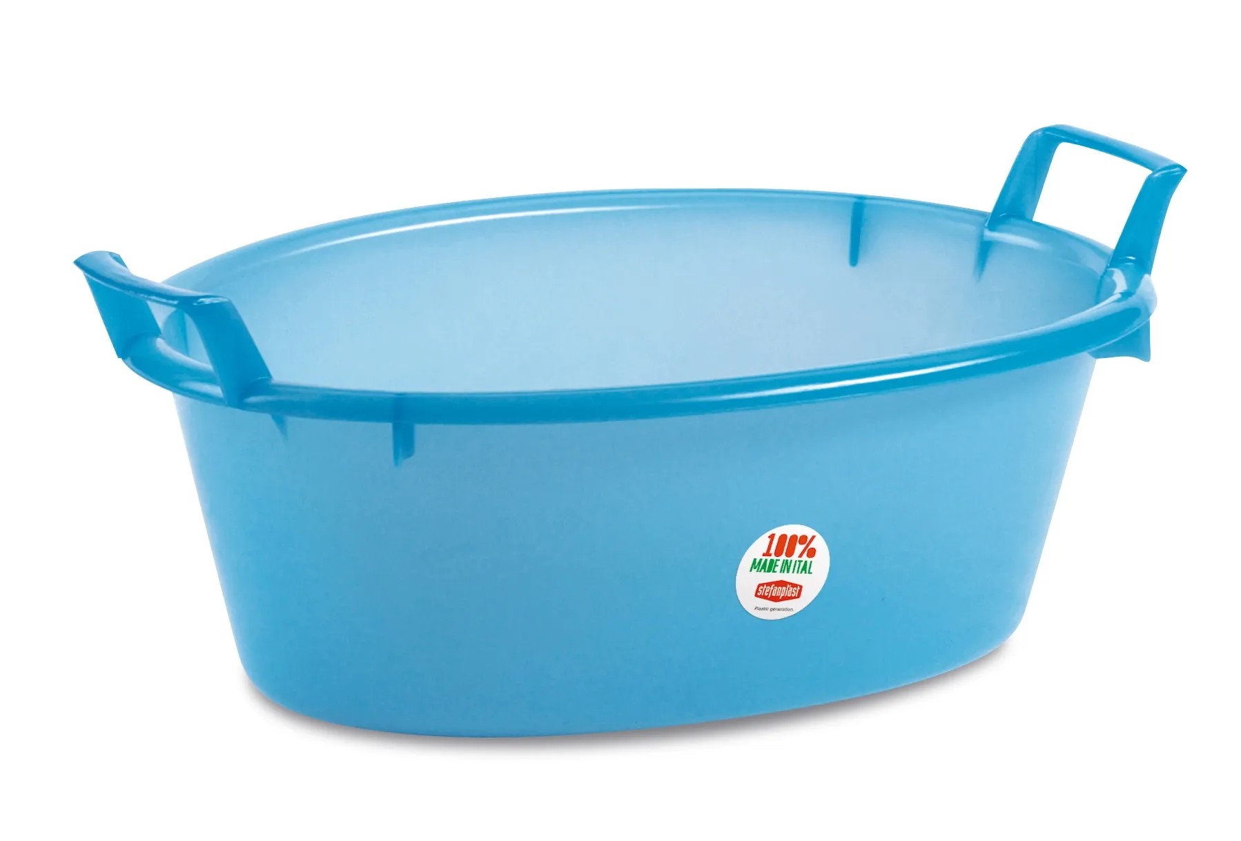 Bacinella in plastica Stefanplast Ø 50 cm azzurra acquista da OBI