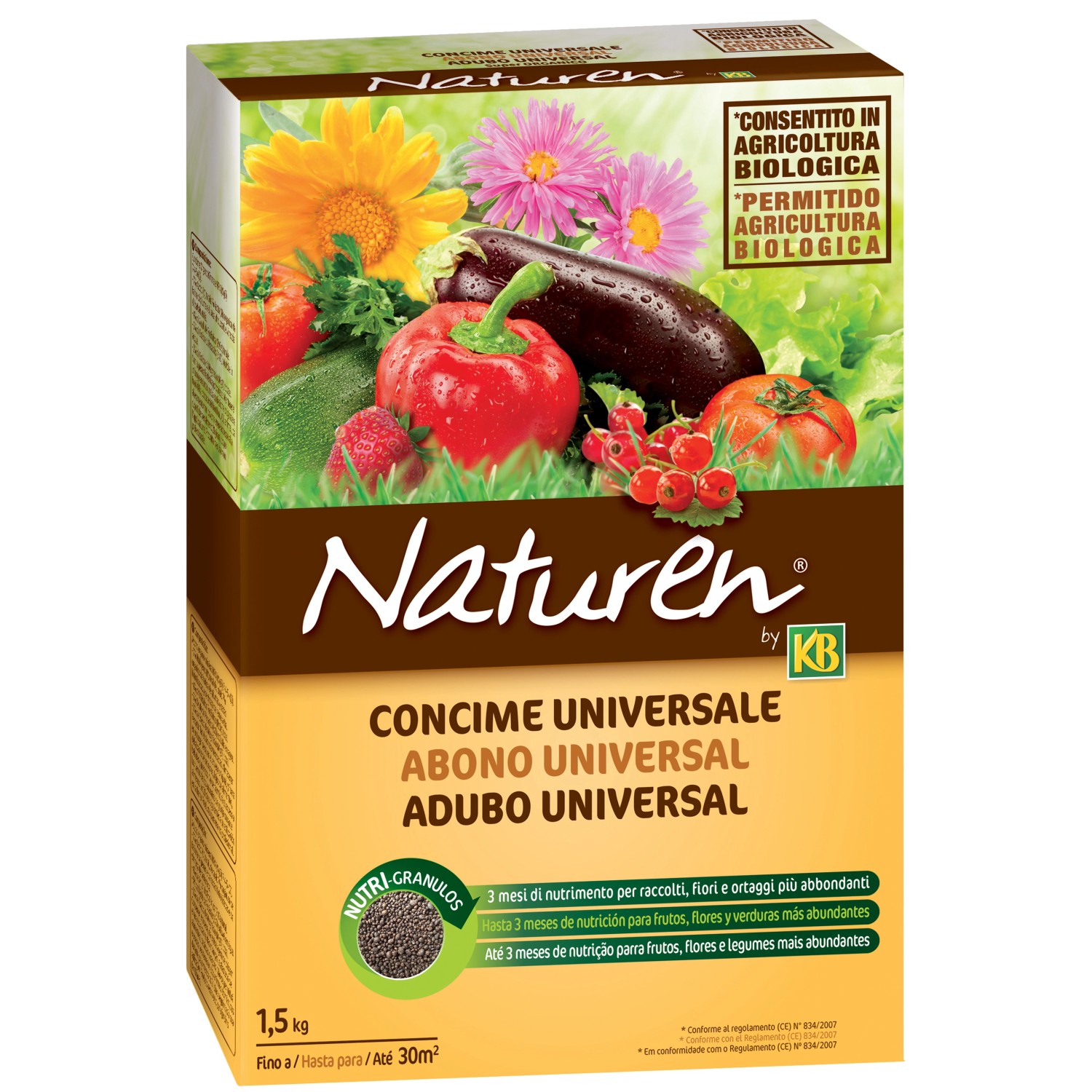 Concime universale granulare Naturen 1,5 kg acquista da OBI