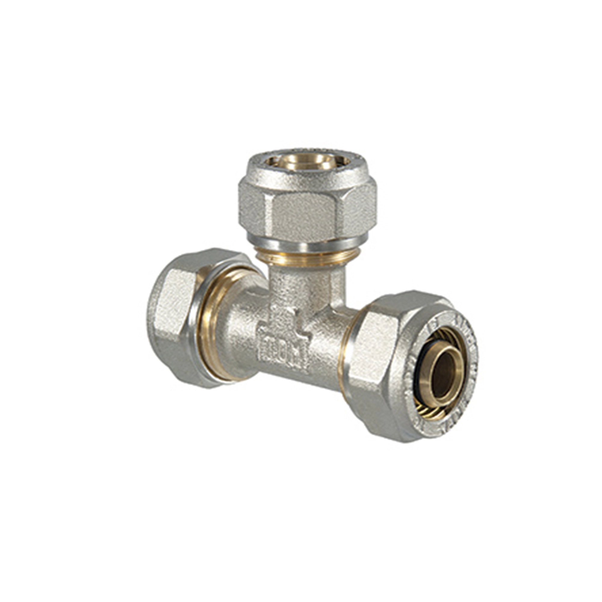 Raccordo tee uguale per multistrato a stringere diametro 16mm | OBI