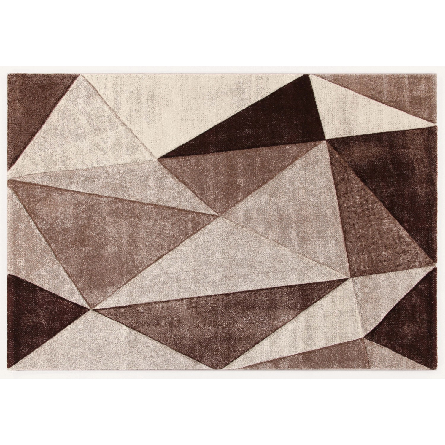 Tappeto arredo Ray marrone 190x133 cm | OBI