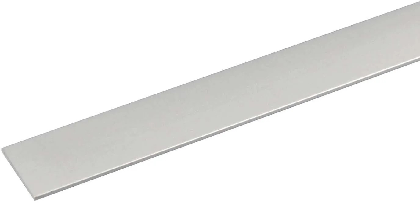 Profilo piatto 2 m 15x2 mm alluminio argento acquista da OBI
