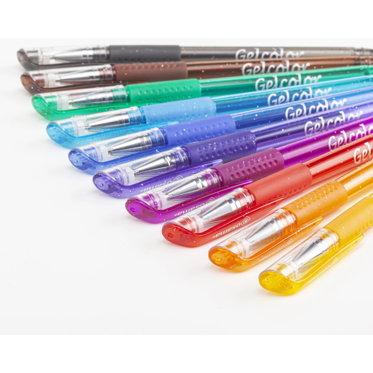 Penne gel colorate e glitterate Osama Gel Color 10 pz acquista da OBI