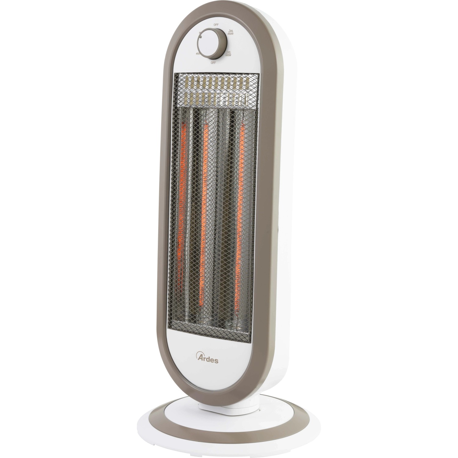 Stufa a carbonio oscillante Tizzo Sand 2 potenze 900W bianco acquista ...
