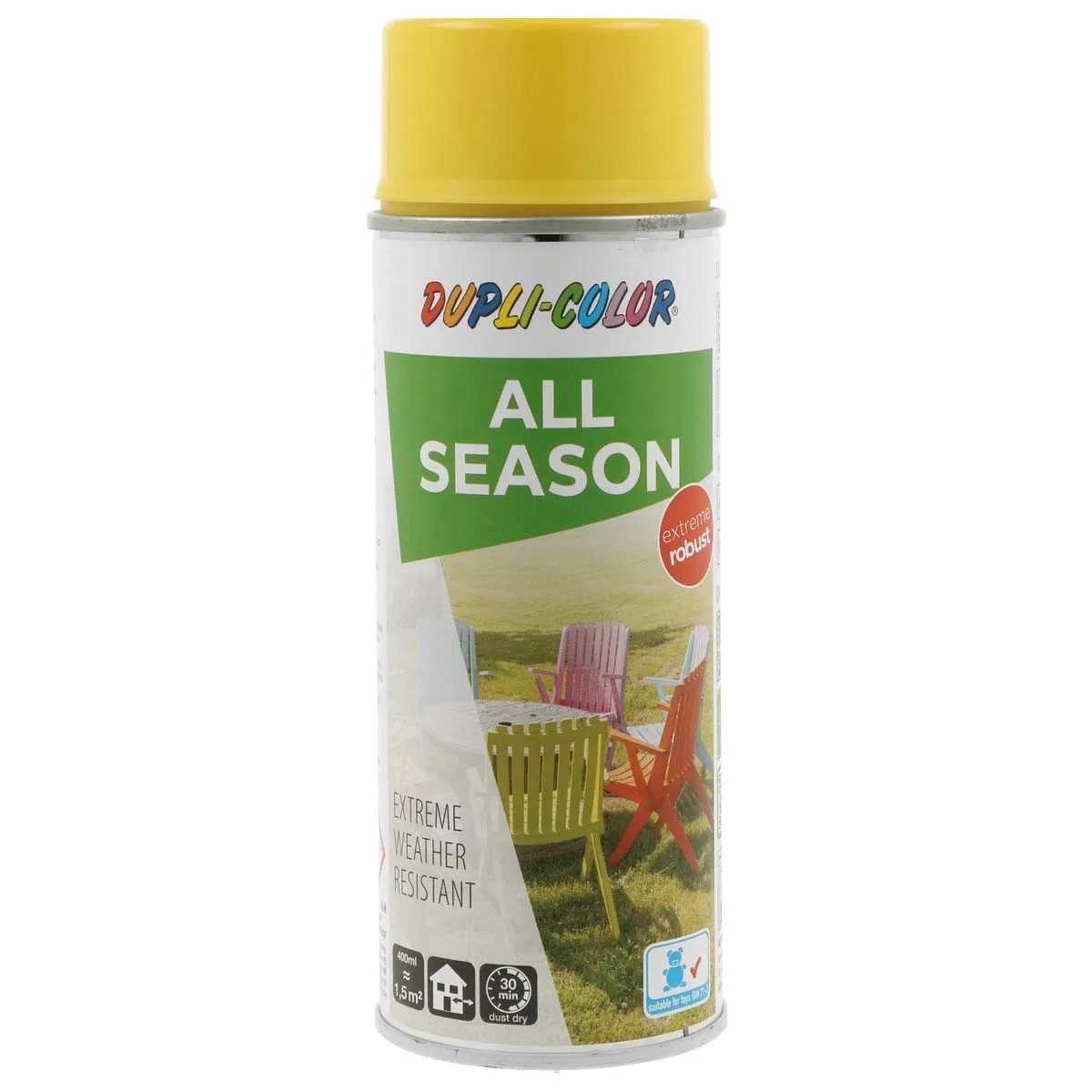 Vernice spray Dupli-Color All Season 400 ml giallo | OBI