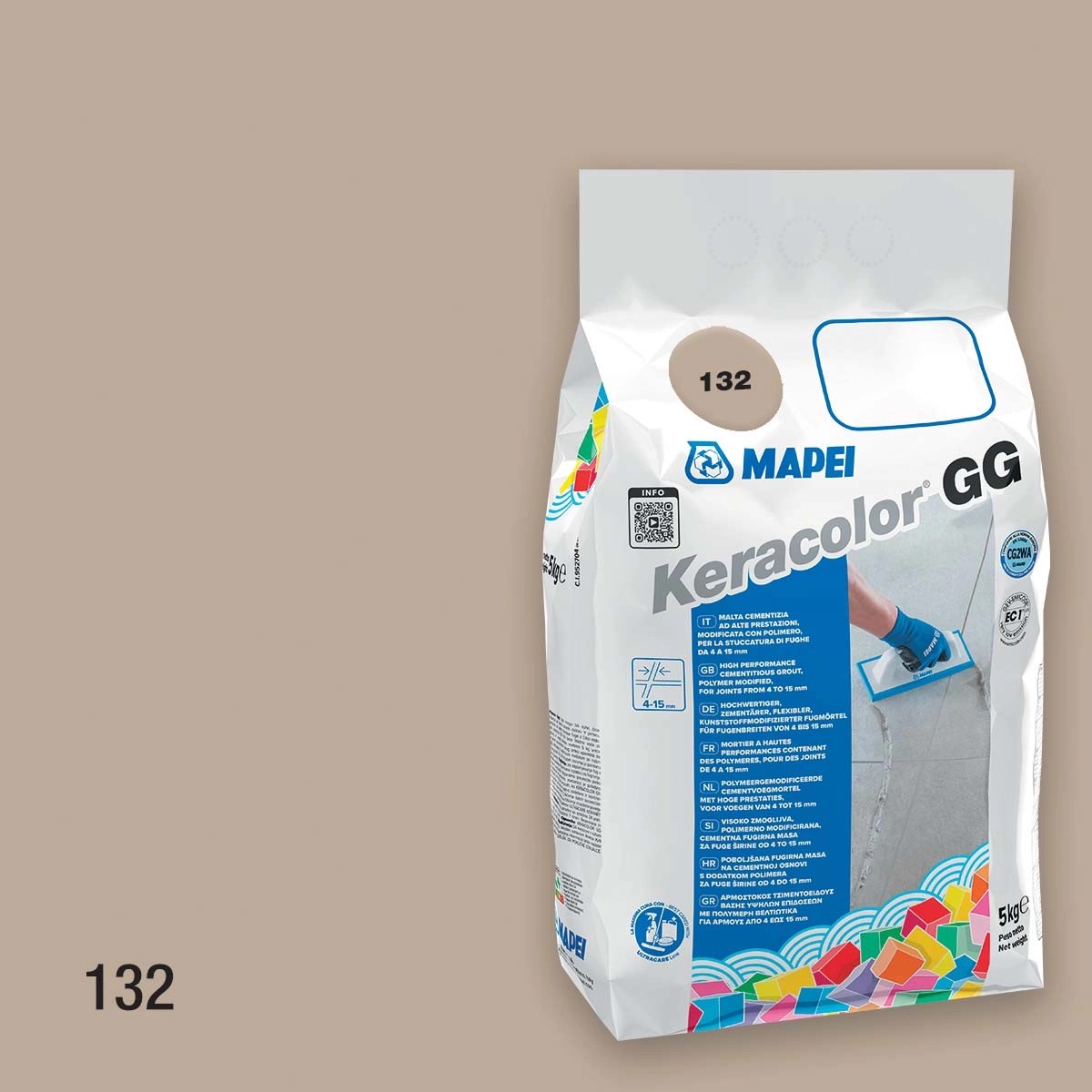 Stucco per fughe Keracolor GG 5 kg 132 Beige acquista da OBI