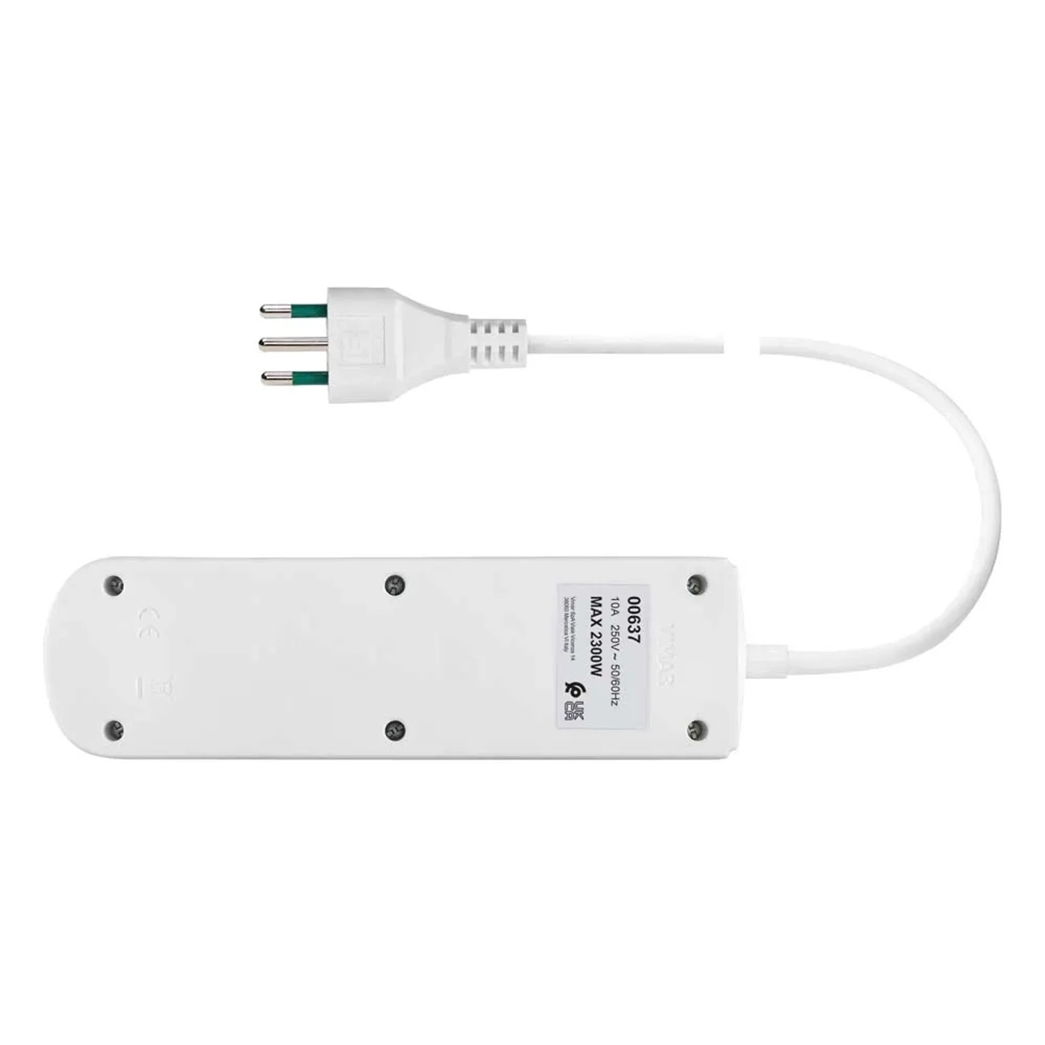 Ciabatta multipresa mobile Vimar 2P+T 10 A 250 V bianco acquista da OBI