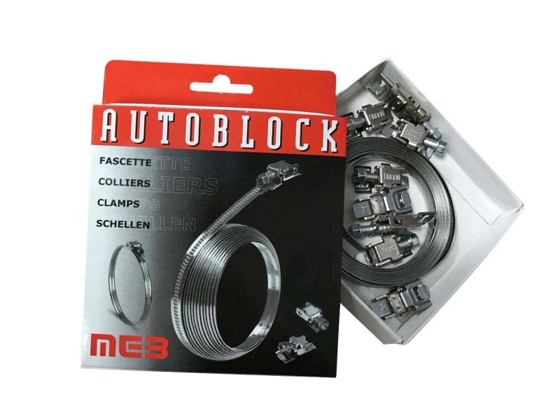 Autobloccante fascetta rotolo Acciaio Inox con Tagliabordi 3 m | OBI