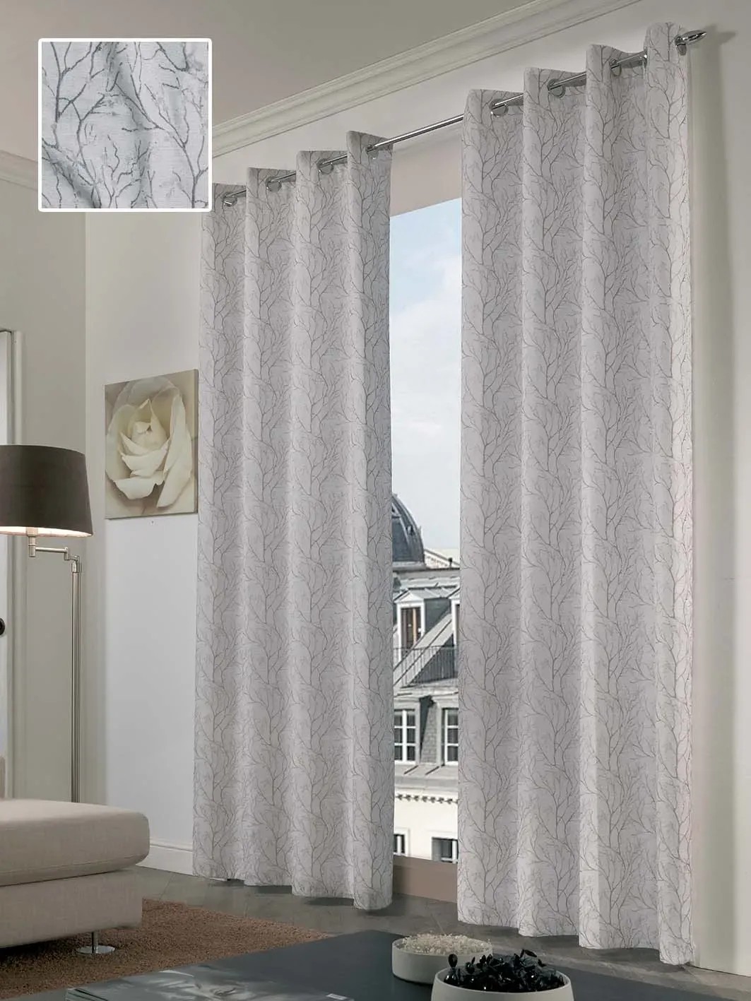 Tenda arredo Bonsai L 140 x H 280 cm grigio acquista da OBI