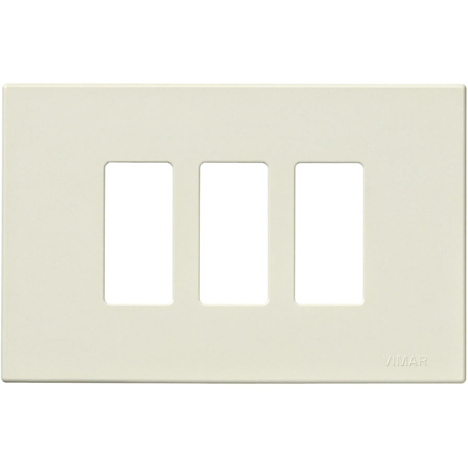Vimar 8000 placca 3M resina scatto colore avorio acquista da OBI