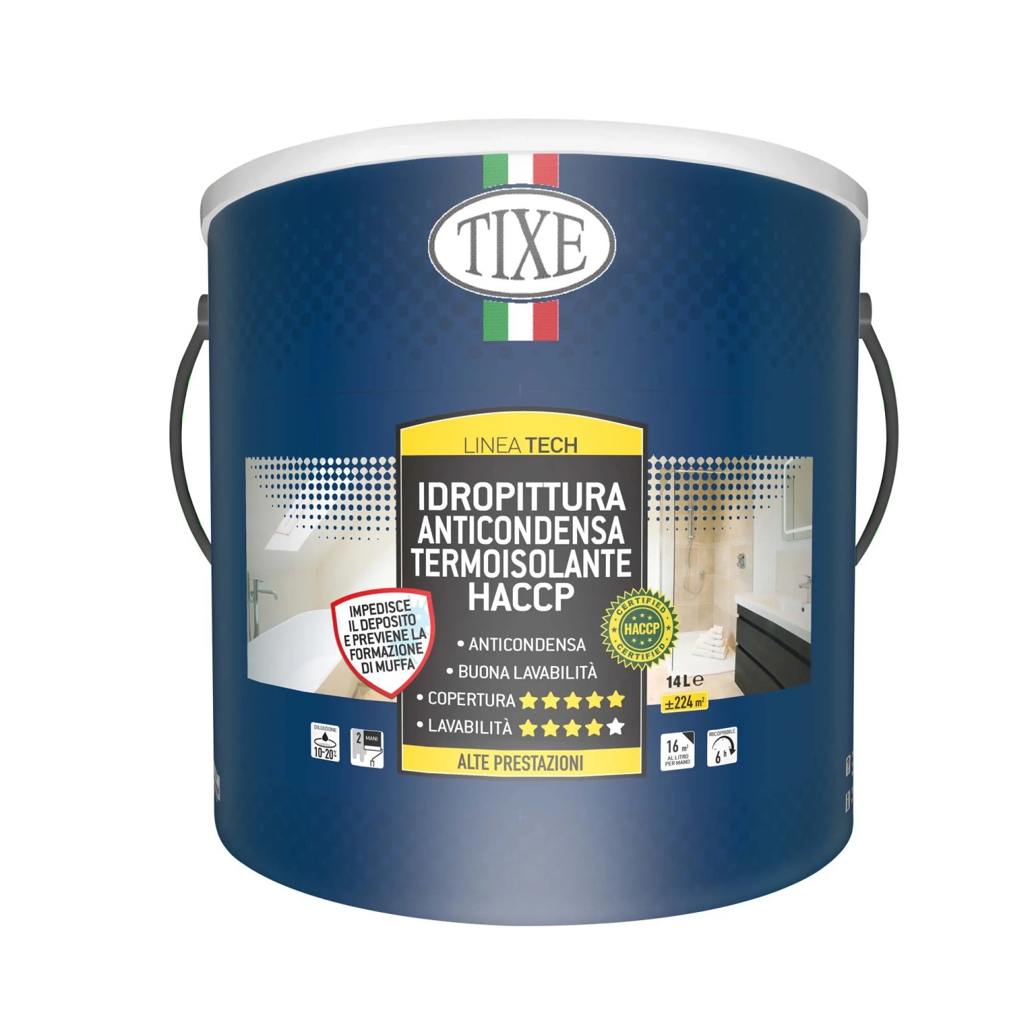 Idropittura anticondensa Termisol 14 l bianco acquista da OBI