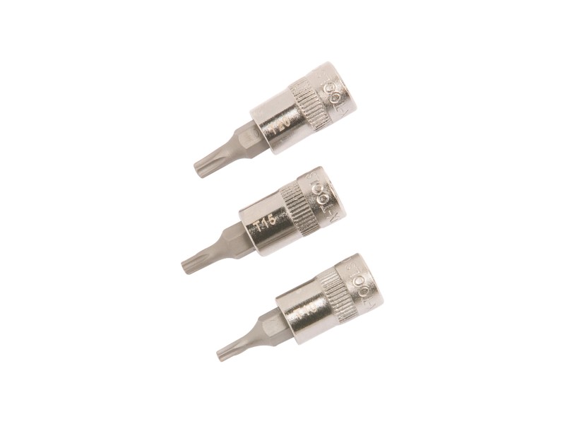 Set di chiavi a bussola LUX Comfort T10 T15 T20 3 pz acquista da OBI