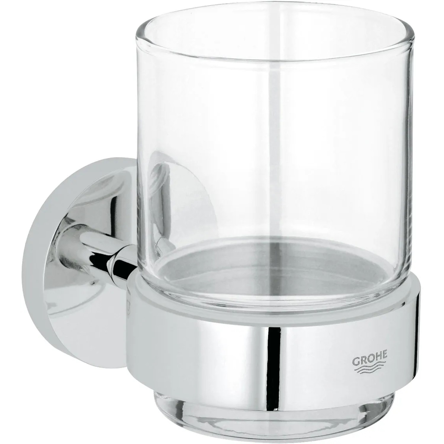 Porta bicchiere Grohe Essentials in acciaio acquista da OBI