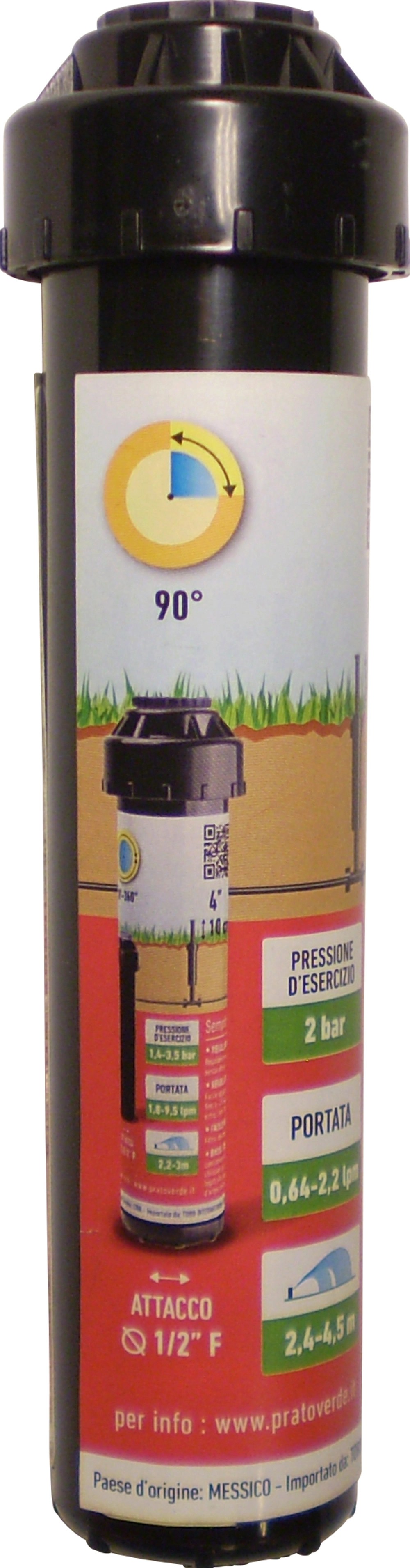 Toro irrigatore LPS precision regolabile angolo fisso 90° acquista da OBI