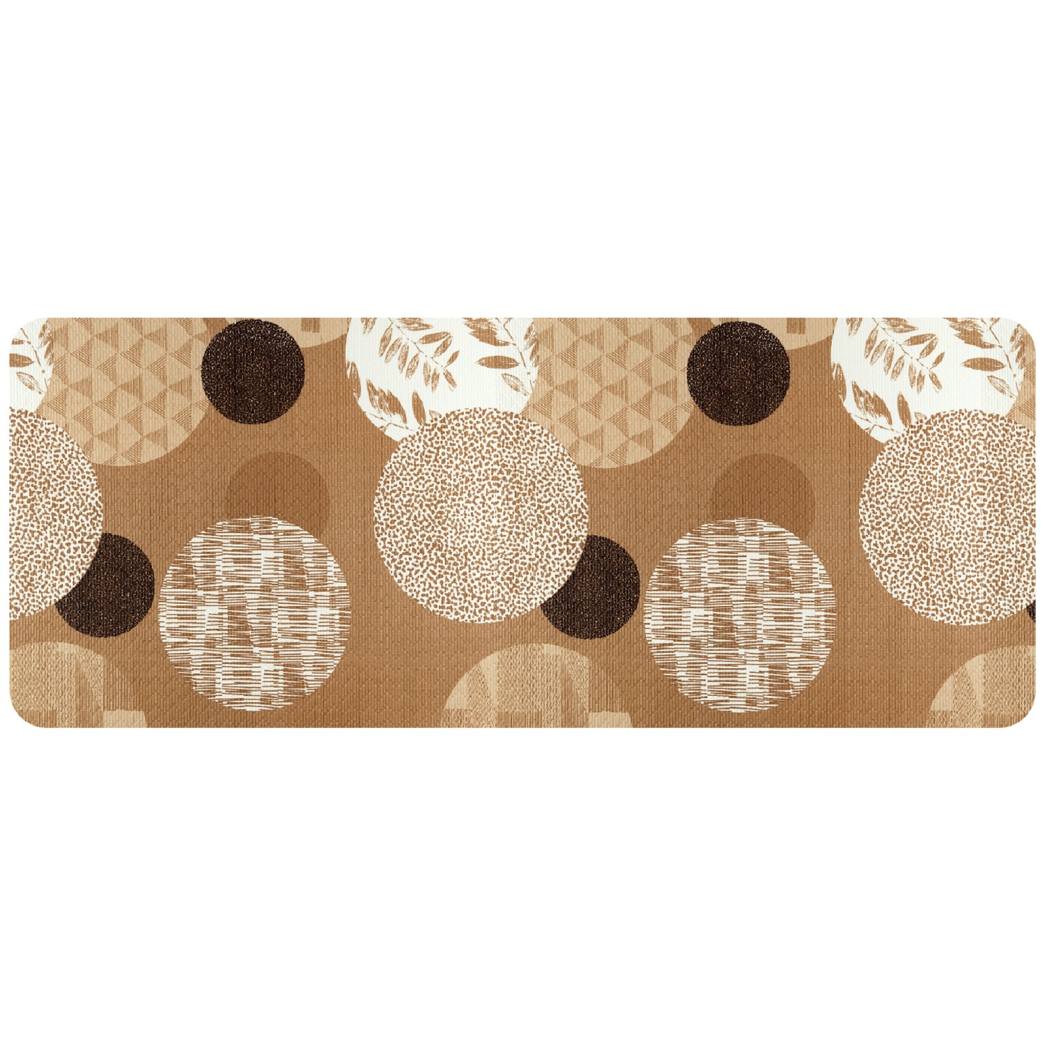 Tappeto arredo Floor Circle 50x130 cm beige | OBI