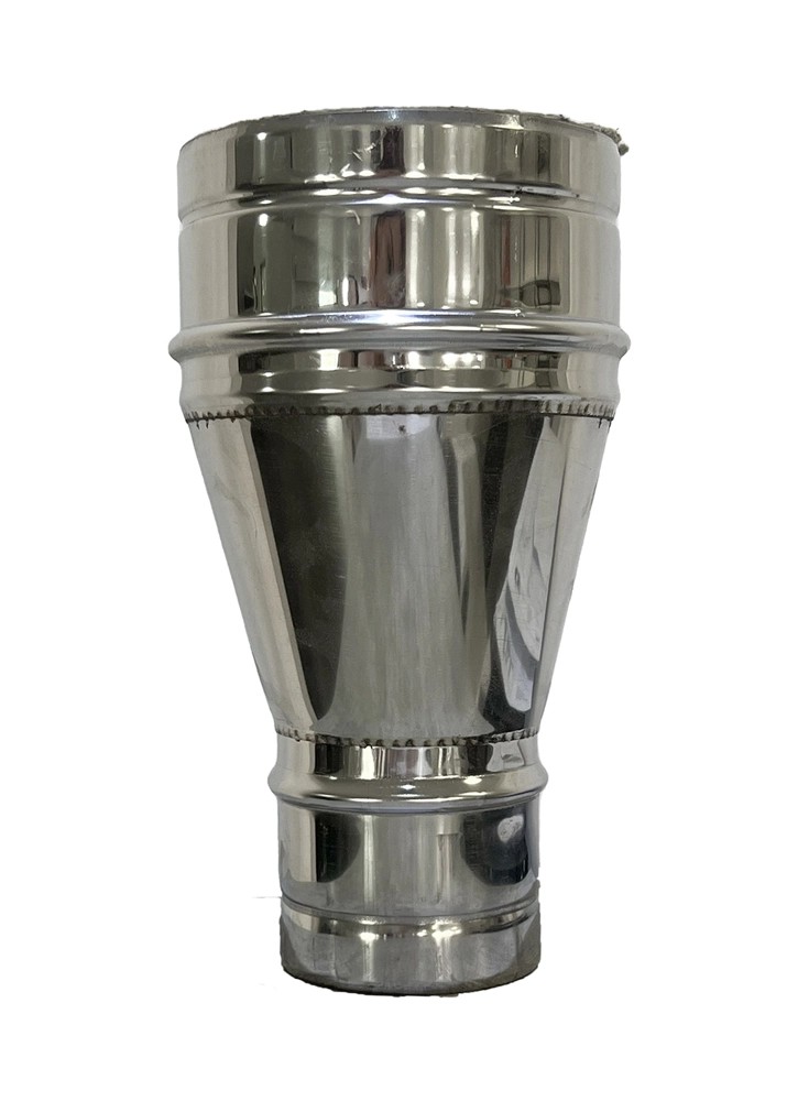 Raccordo acciaio inox da mono a doppia parete AISI 316-304 Ø 80/130 mm acquista da OBI